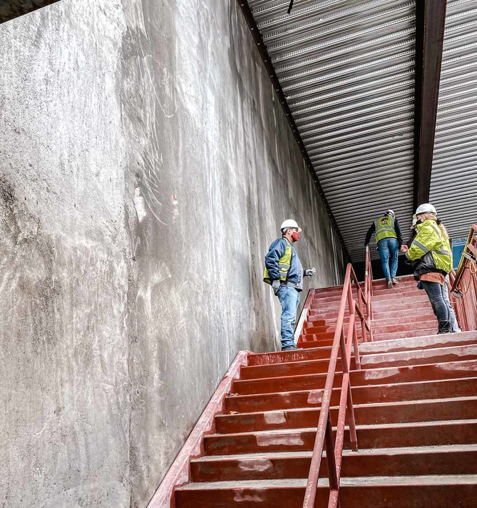 Climate Pledge Arena Wallcovering